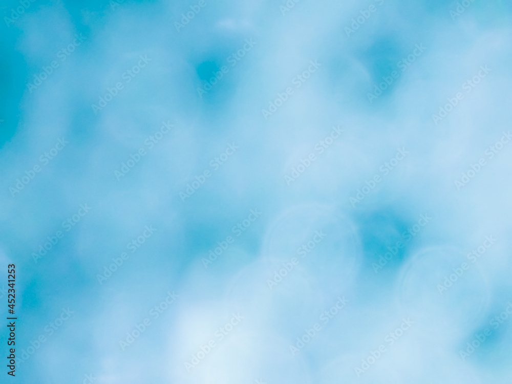abstract blue blur bokeh texture as background Stock Illustration ...