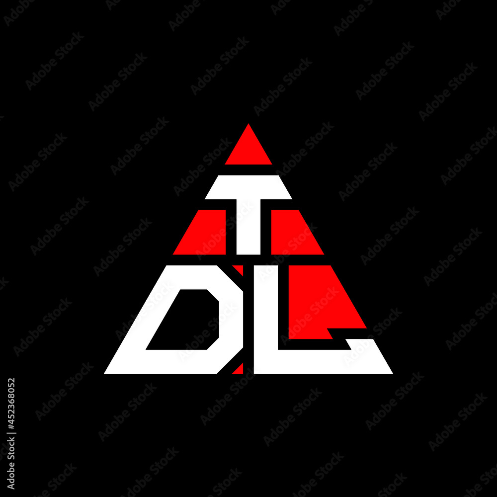 TDL triangle letter logo design with triangle shape. TDL triangle logo ... TDL triangle letter logo design with triangle shape. TDL triangle logo ...