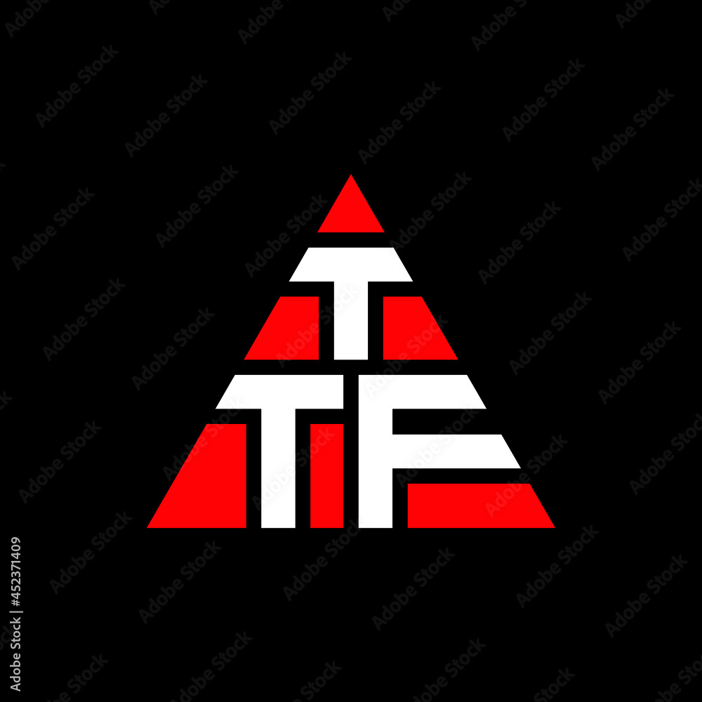 TTF triangle letter logo design with triangle shape. TTF triangle logo ... TTF triangle letter logo design with triangle shape. TTF triangle logo ...