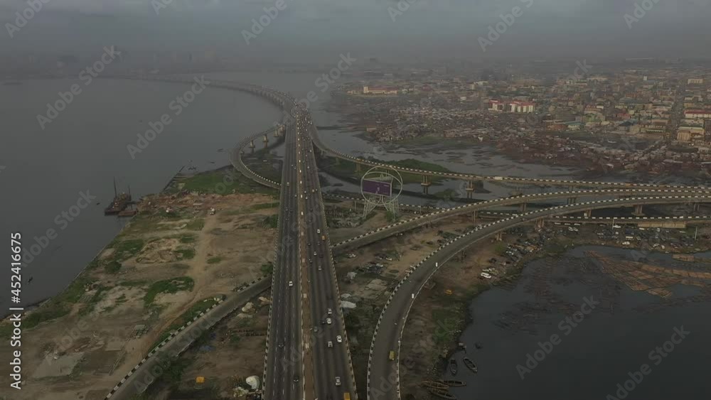 The Third Mainland Bridge is an 11.8km bridge, which was commissioned ...