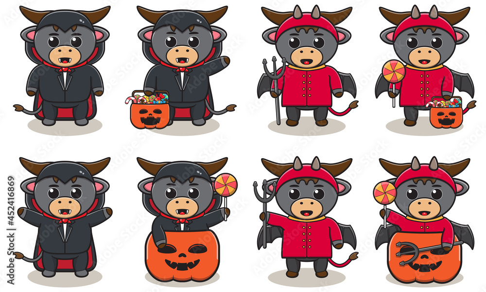 Cute Halloween Devils