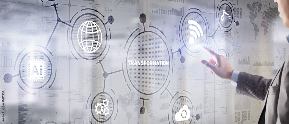 Business Digital Transformation. Future and Innovation Internet and ...
