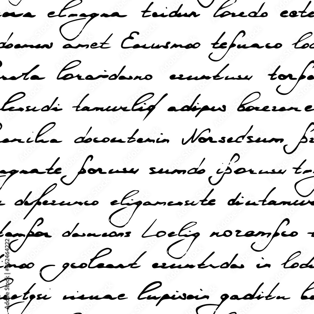 Scribble seamless pattern. Scrawl background. pattern. Writing pattern ...