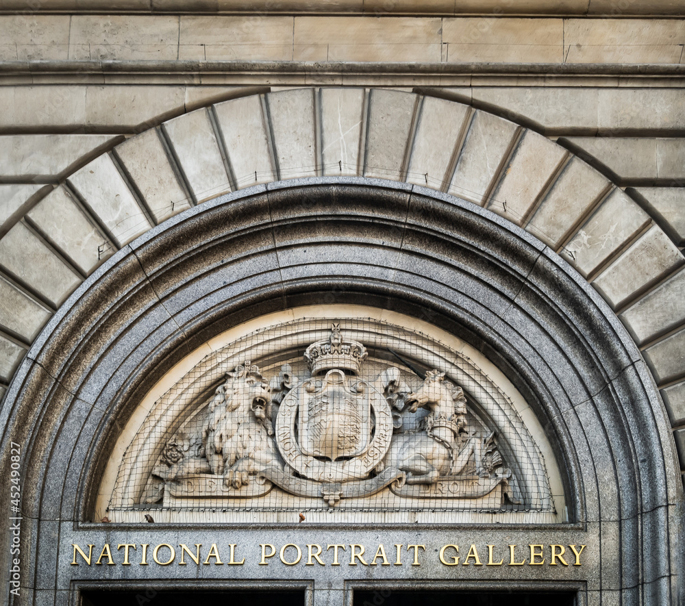 London, United Kingdom - Apr 19, 2019 : Exterior signage of The ...