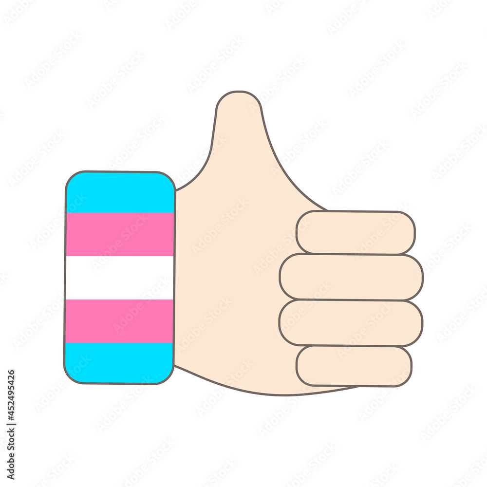 International Transgender Day of Visibility. like icon. Thumb up like ...