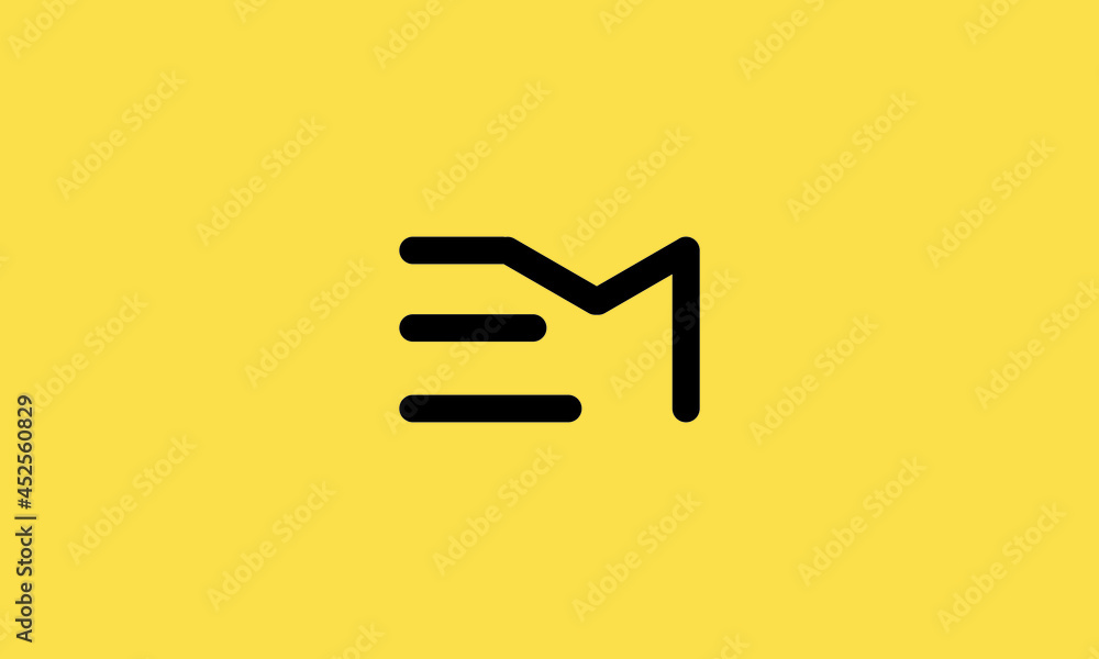 EM vector is a unique vector with attractive design and black color ...