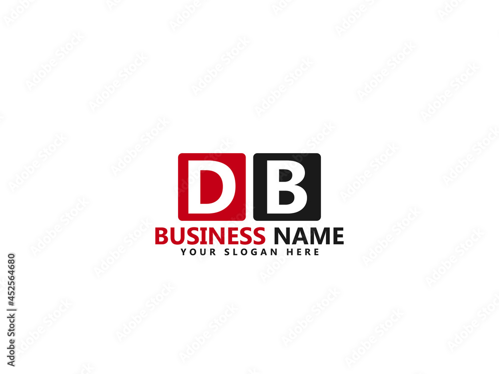Letter DB logo, db logo icon design vector for all kind of use Stock ...