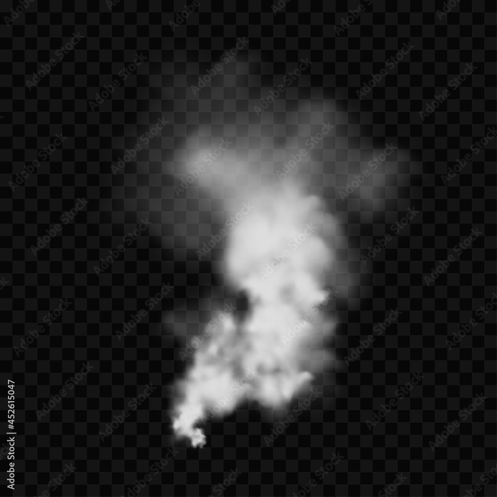 smoke pattern in transparent background. Isolate of png smoke of fire ...