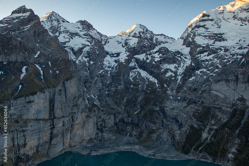 Amazing scenery in the beautiful canton of berne in Switzerland. Epic ...