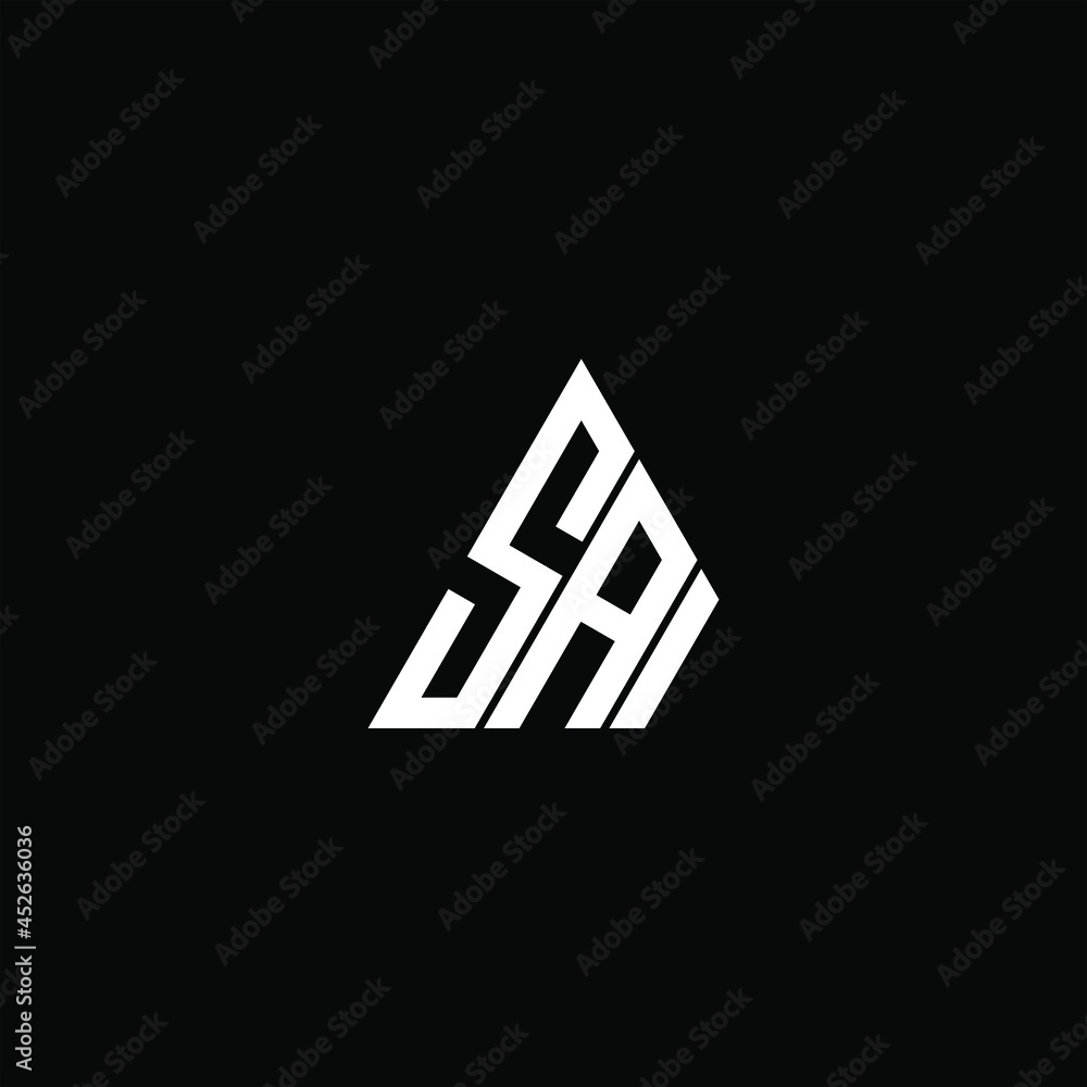 SAI letter logo creative design. SAI unique design Stock Vector | Adobe ...