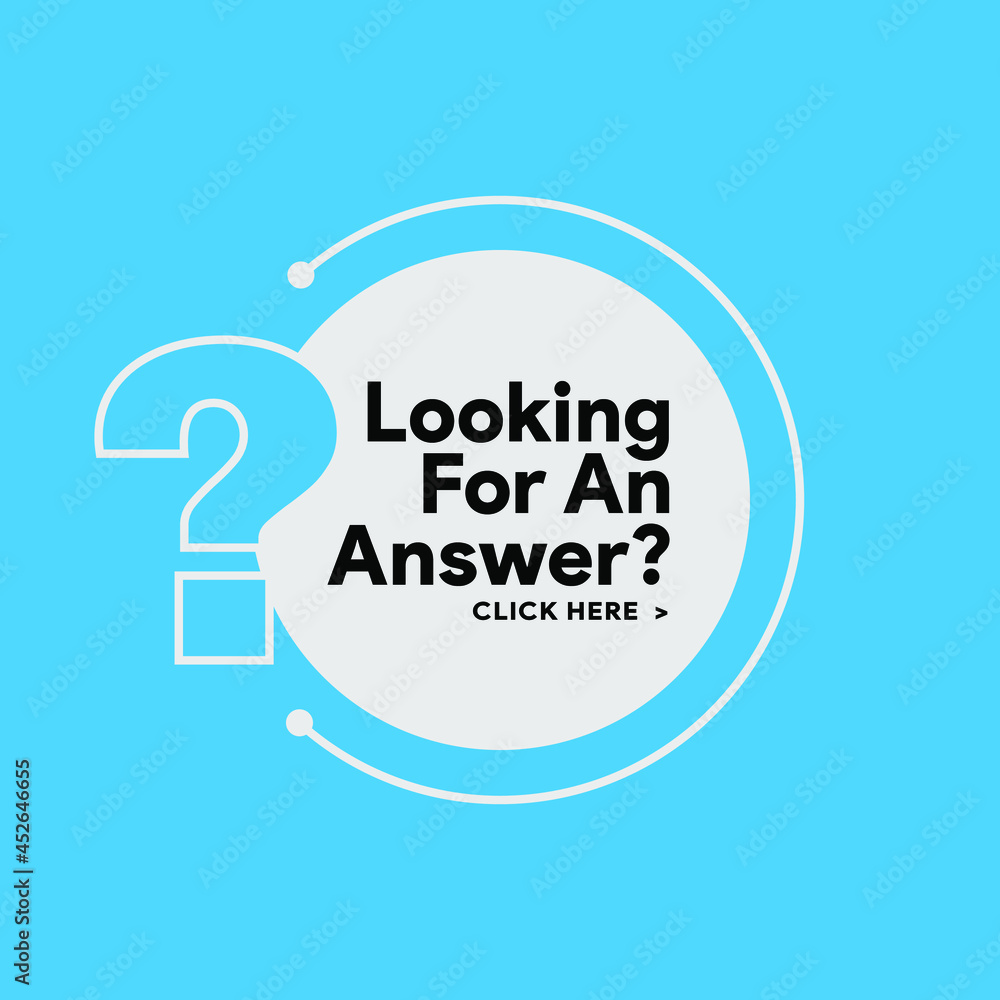 Question mark sign icon, vector illustration. Flat design style with ...