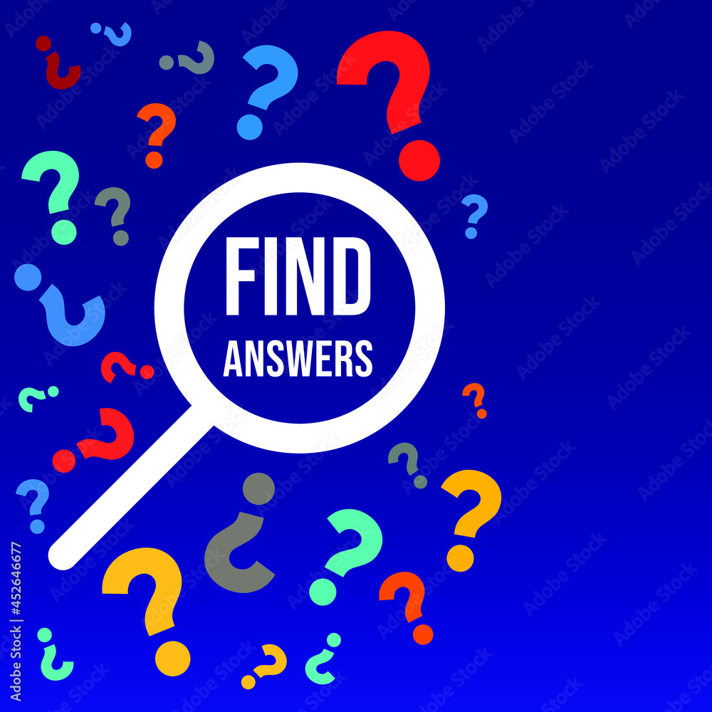 Question mark sign icon, vector illustration. Flat design style with ...