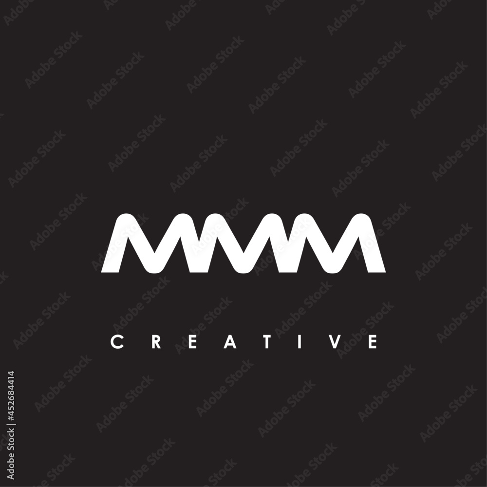 MMM Letter Initial Logo Design Template Vector Illustration Stock ...