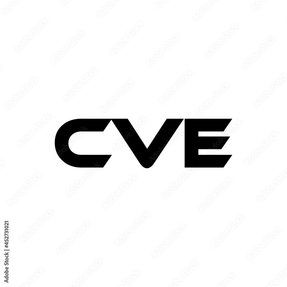 CVE letter logo design with white background in illustrator, vector ...