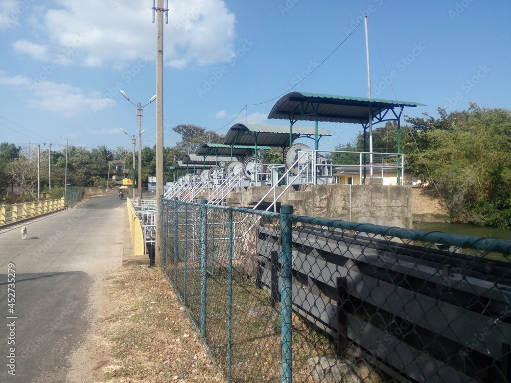 Photos of Dambulla Oya Reservoir in the Mahaweli Authority Zone of Sri ...