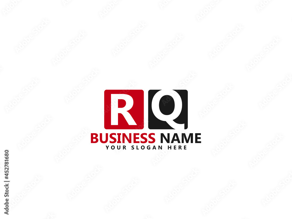 RQ R&Q Letter Type Logo Image, rq Logo Letter Vector Stock Stock Vector ...