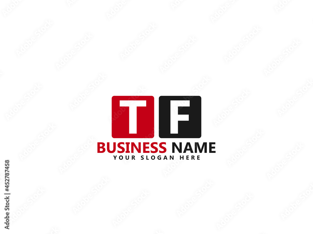 TF T&F Letter Type Logo Image, tf Logo Letter Vector Stock Stock Vector ...
