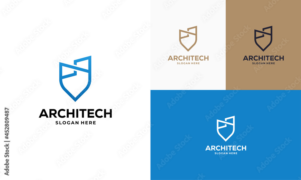 Building House Point Logo designs concept vector, Construction Logo ...