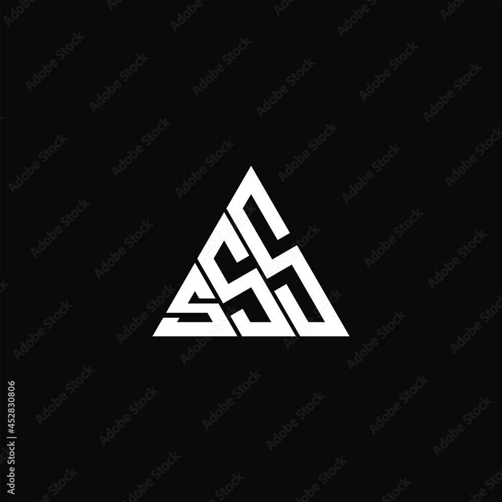SSS letter logo creative design. SSS unique design Stock Vector | Adobe ...