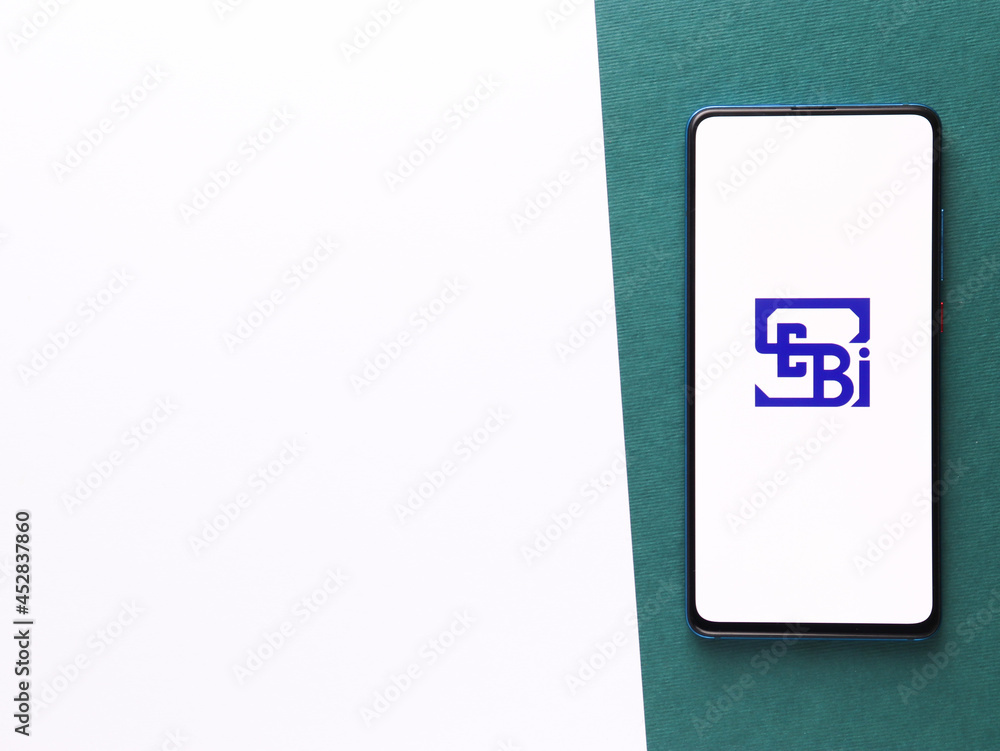 Assam, india - August 27, 2020 : SEBI logo on phone screen stock image ...