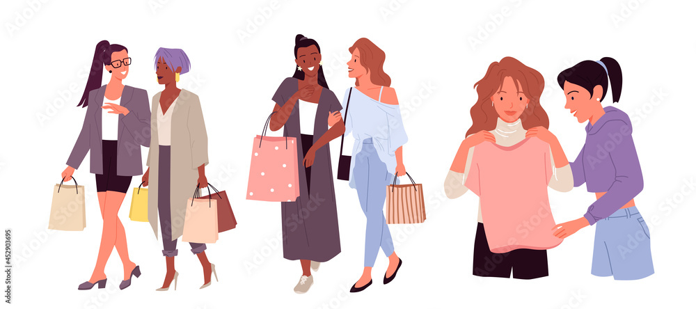 Fashion Shopping Clipart