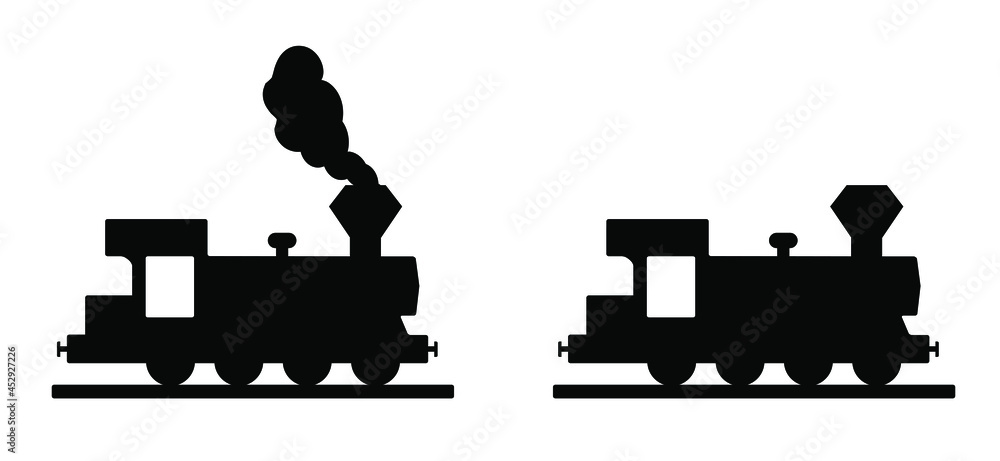 Train Smoke Vector