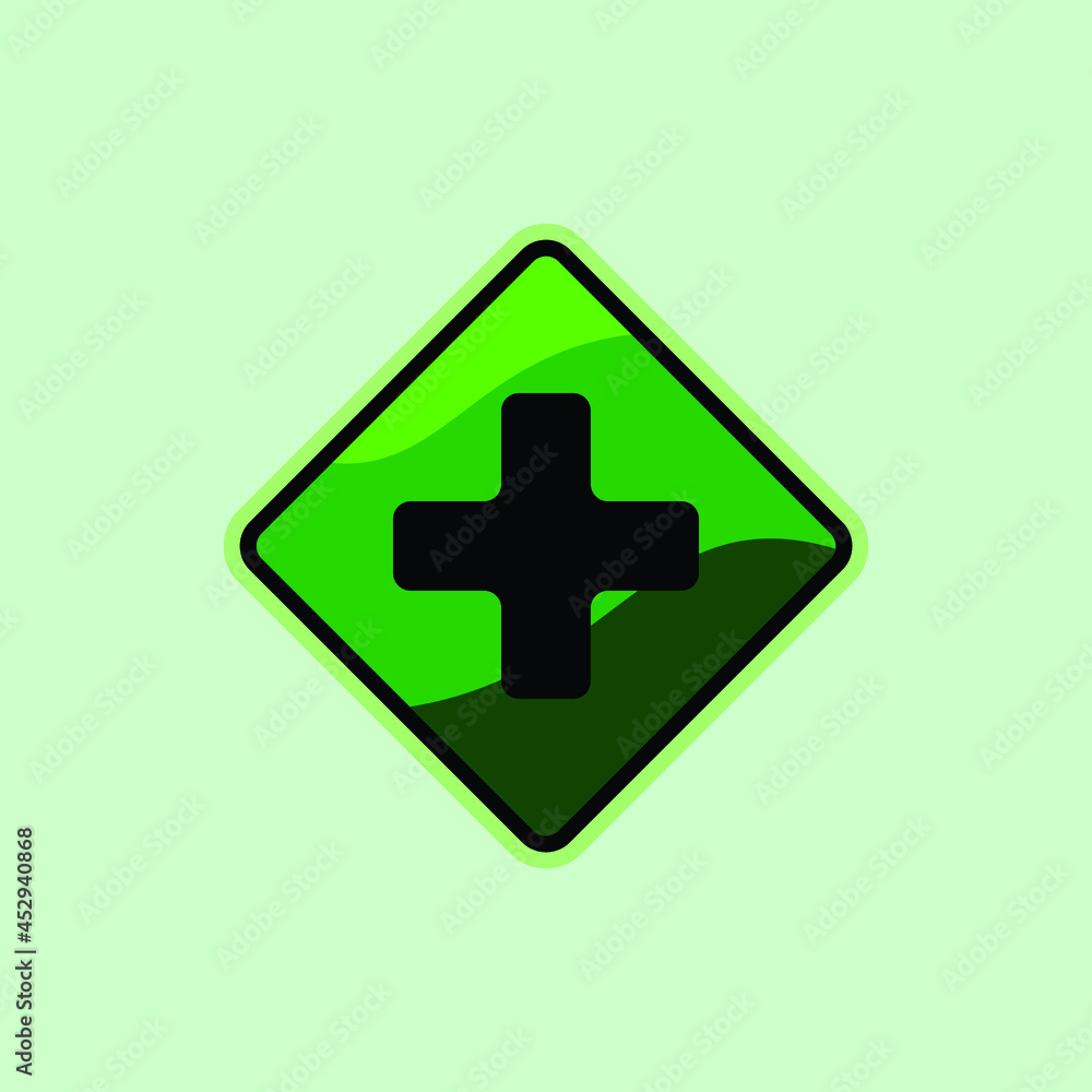 vector healthcare plus sign - medical symbol Sign logo simple icon ...