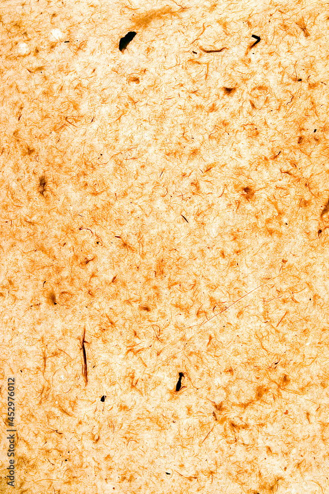 Oil paper with busy texture of spots, feathers and scratches. Stock ...