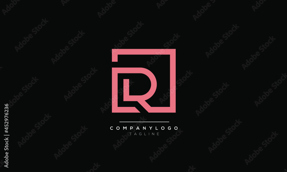Alphabet letters Initials Monogram logo LR, LR INITIAL, LR letter Stock ...