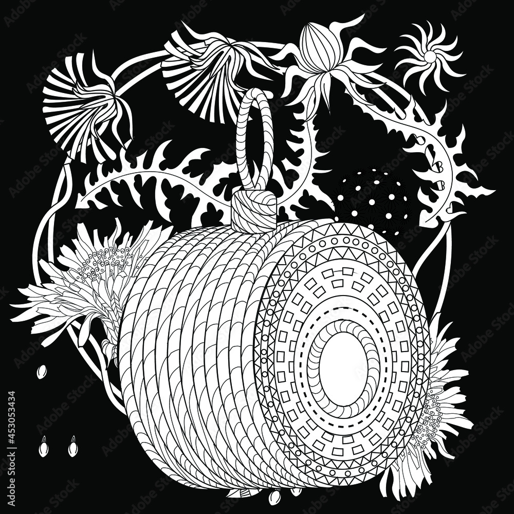 Coloring Pages. Coloring Book for adults and children. Colouring ...