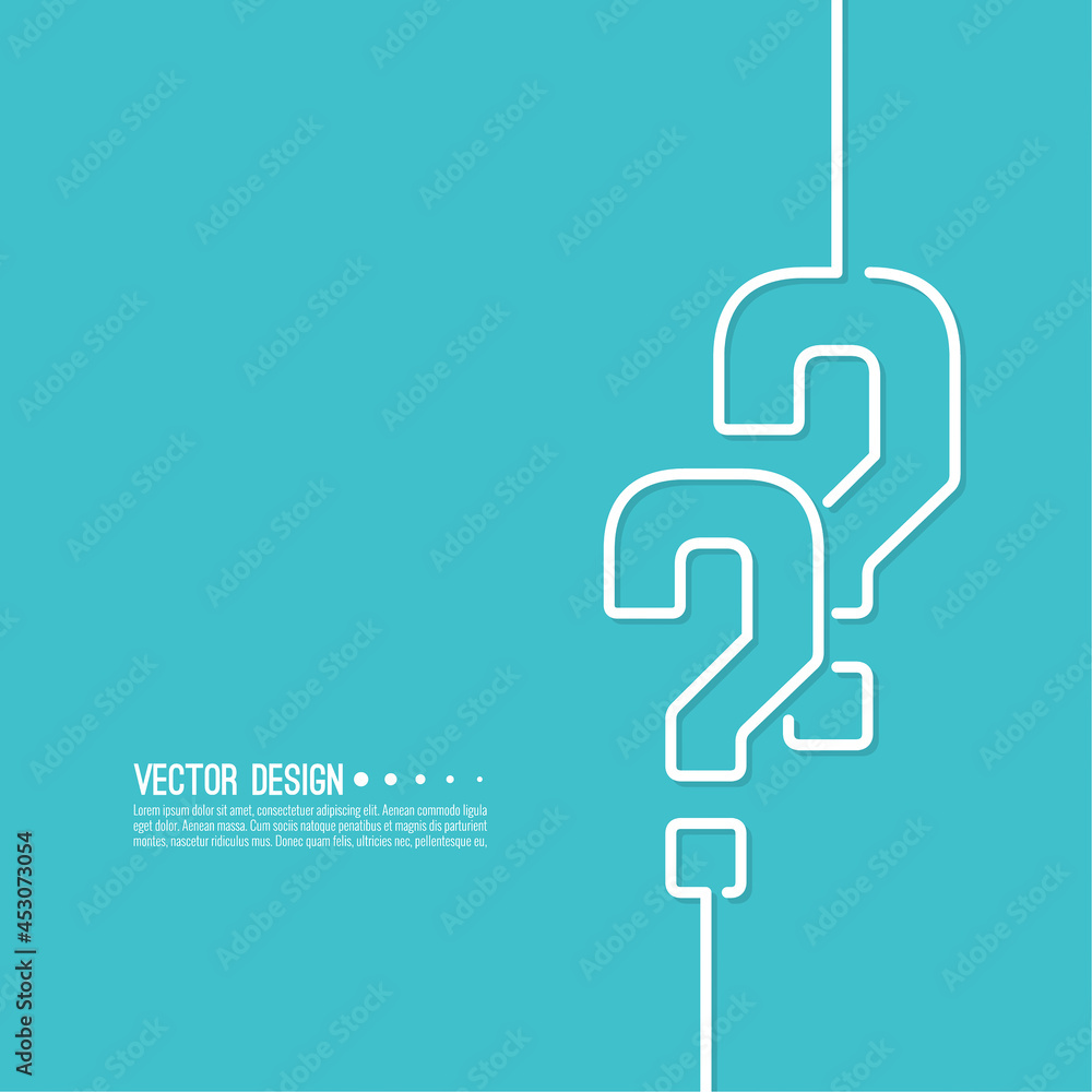 Question mark icon. Stock Vector | Adobe Stock