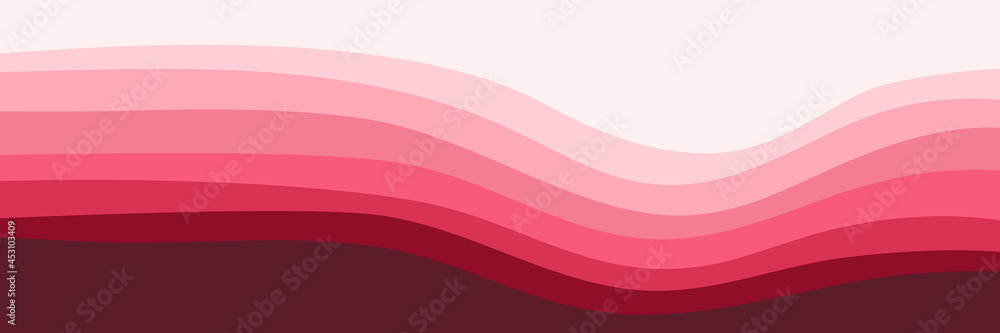 pink wave pattern vector illustration for pattern background, wallpaper ...