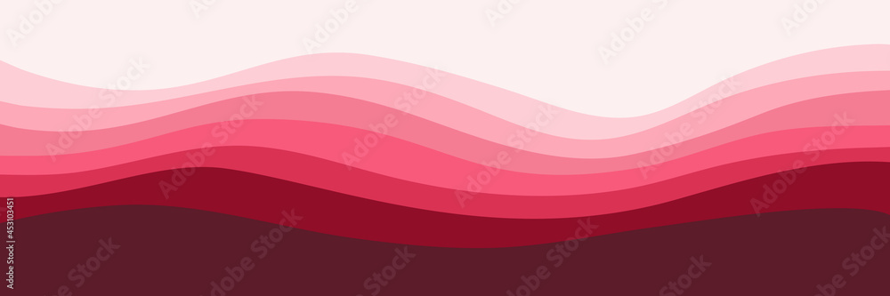 pink wave pattern vector illustration for pattern background, wallpaper ...