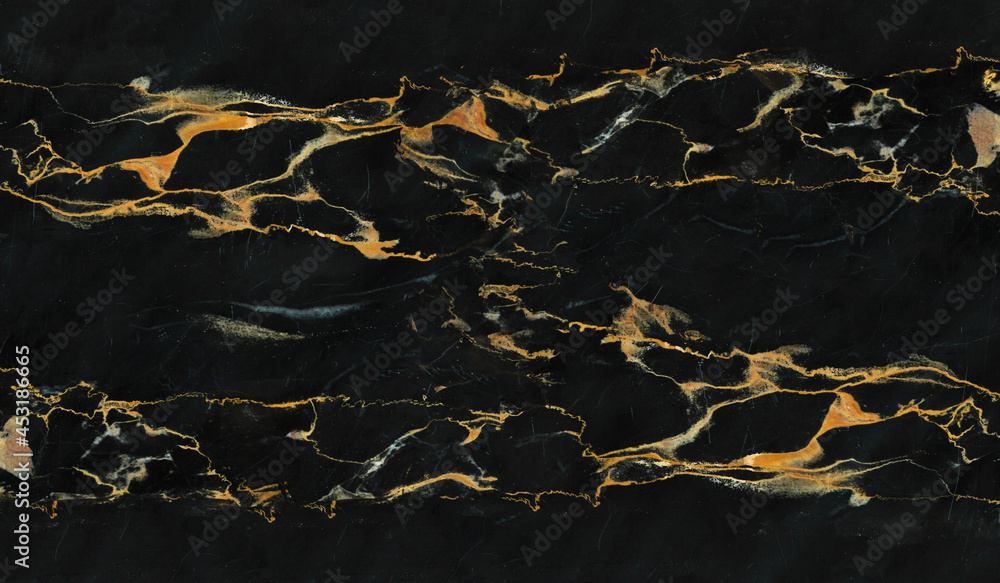 Black and gold Italian Portoro marble texture Stock Illustration ...
