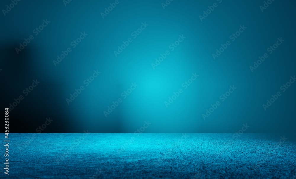 Blue background concrete texture.3D Rendering Stock Illustration ...