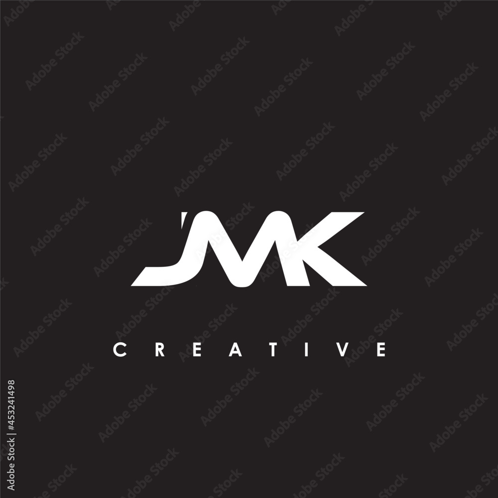 JMK Letter Initial Logo Design Template Vector Illustration Stock ...
