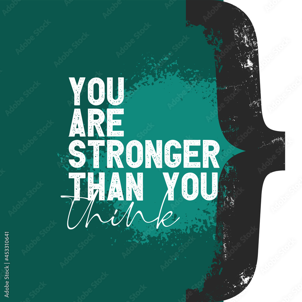 Inspiring Workout and Fitness Gym Motivation Quote Illustration Sign ...