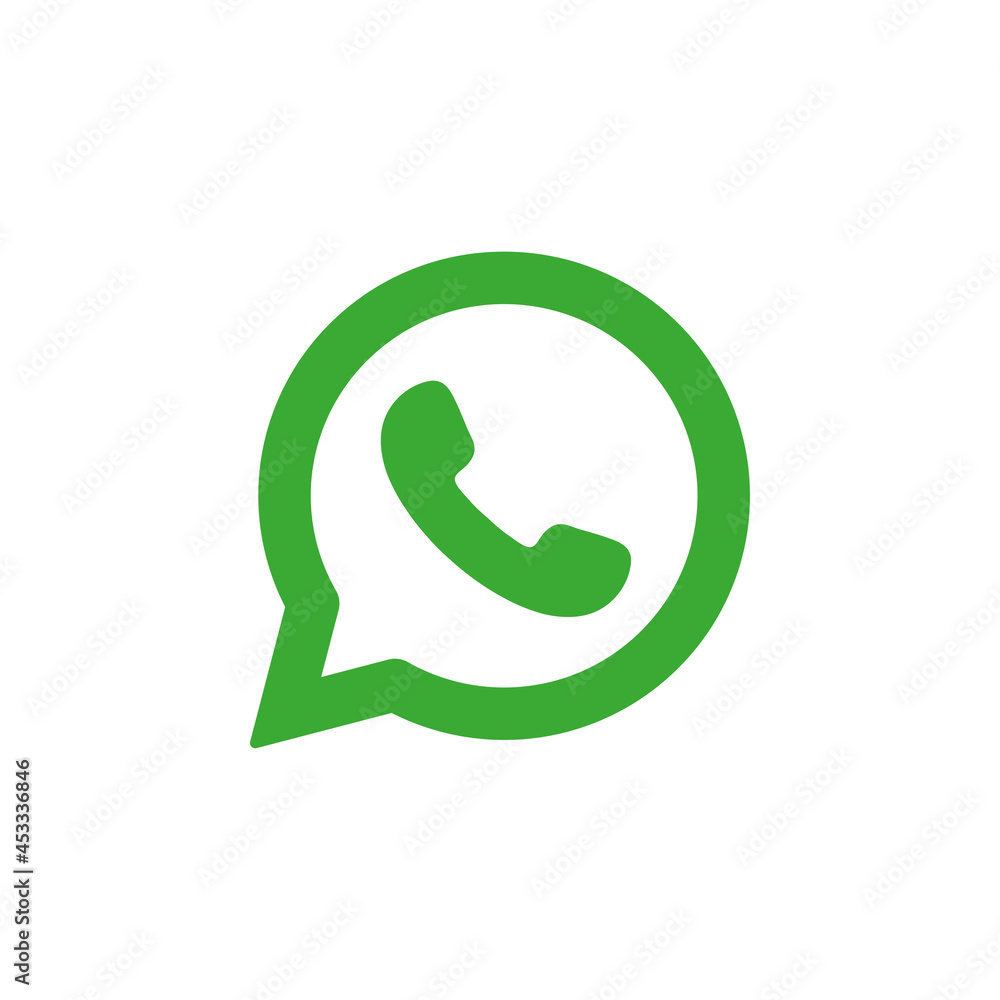 Vetor de Whatsapp logo, social media vector , editorial logo. do Stock ...