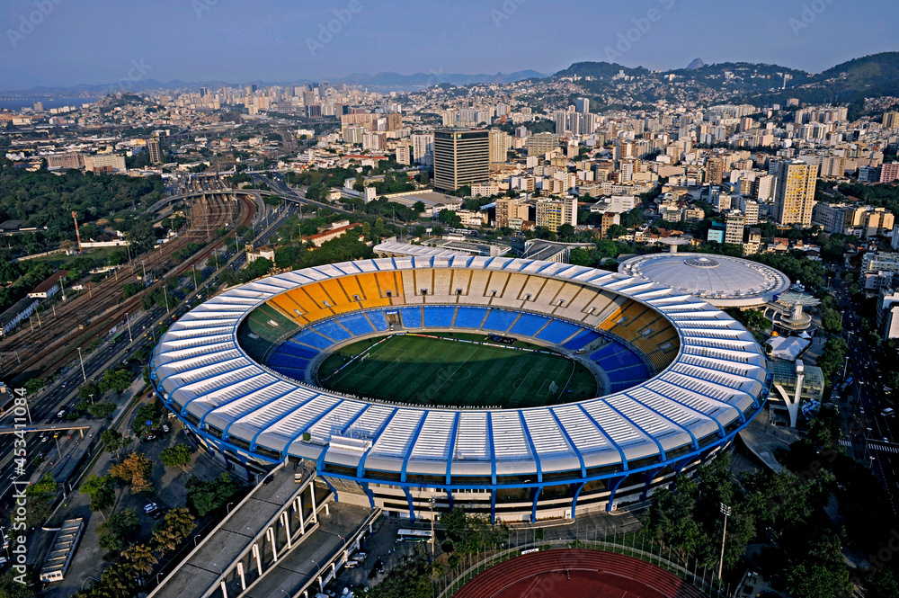Foto de Vista aérea do Estádio do Maracanã. Rio de Janeiro do Stock ...