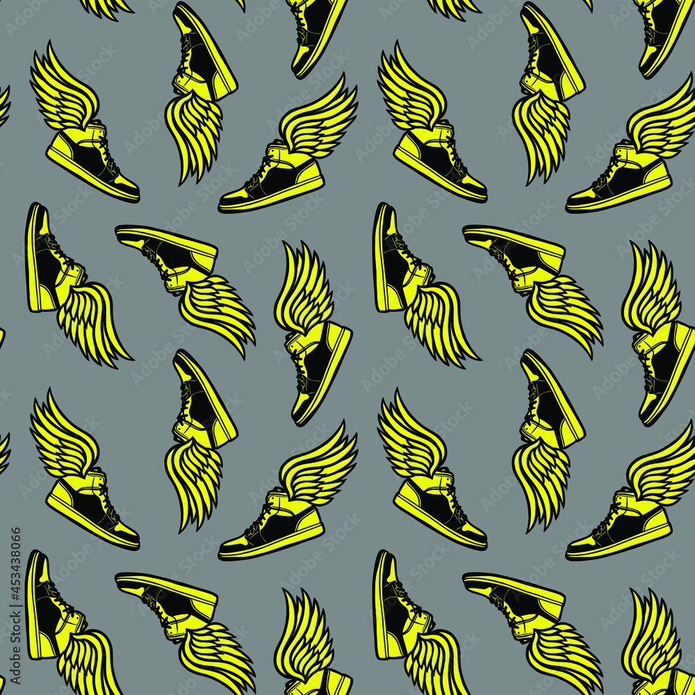 Track and Field .Cross Country .Digital Vector Seamless Pattern.Track ...