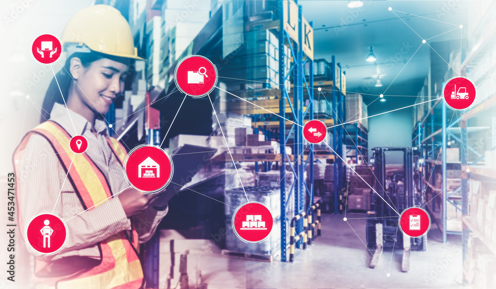Smart warehouse management system with innovative internet of things ...