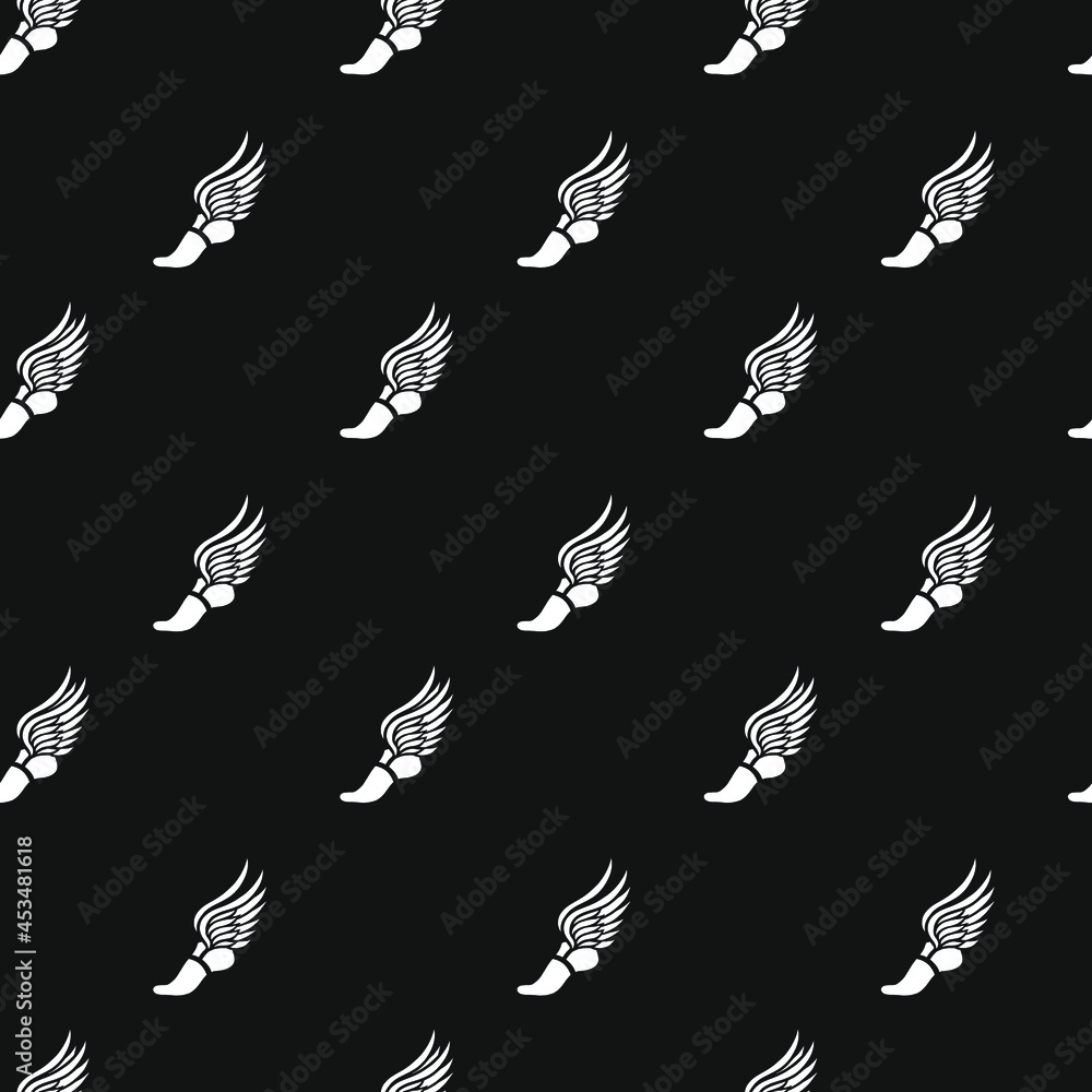 Track and Field .Cross Country .Digital Vector Seamless Pattern.Track ...