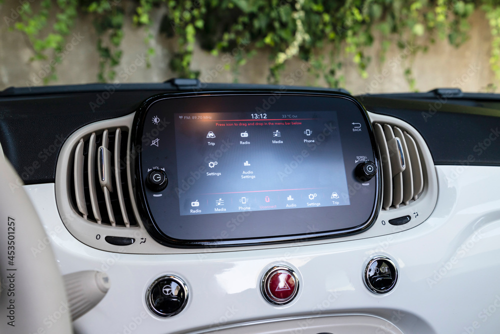 Fiat 500C Hybrid is a convertible version of the evergreen Fiat 500 ...