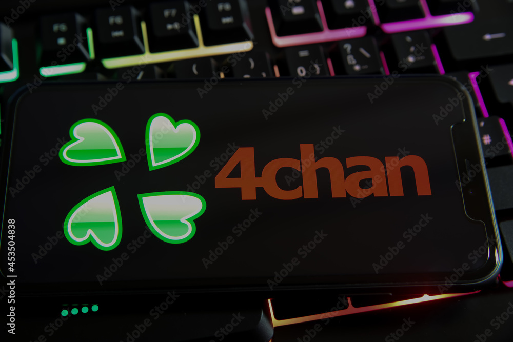 Viersen, Germany - June 9. 2021: Closeup of mobile phone with logo ...