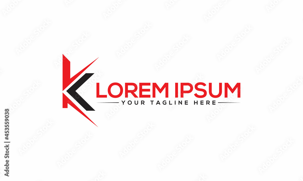 The Best Design K logo unique modern minimalist simple creative ...