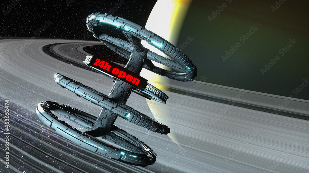 Space Station Inside The Hotel