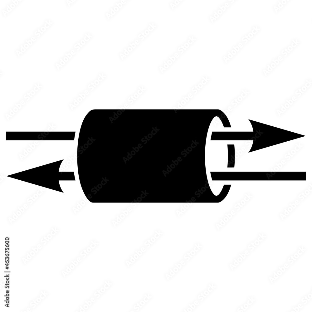 VPN pipe vector illustration. Flat illustration iconic design of VPN ...