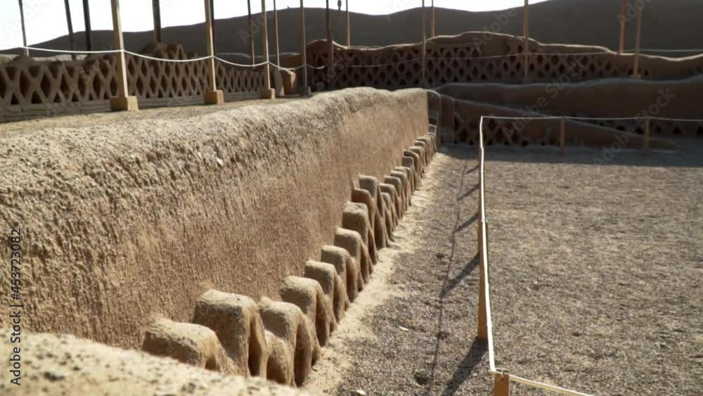 The UNESCO World Heritage Site of Chan Chan Capital in Trujillo, La ...