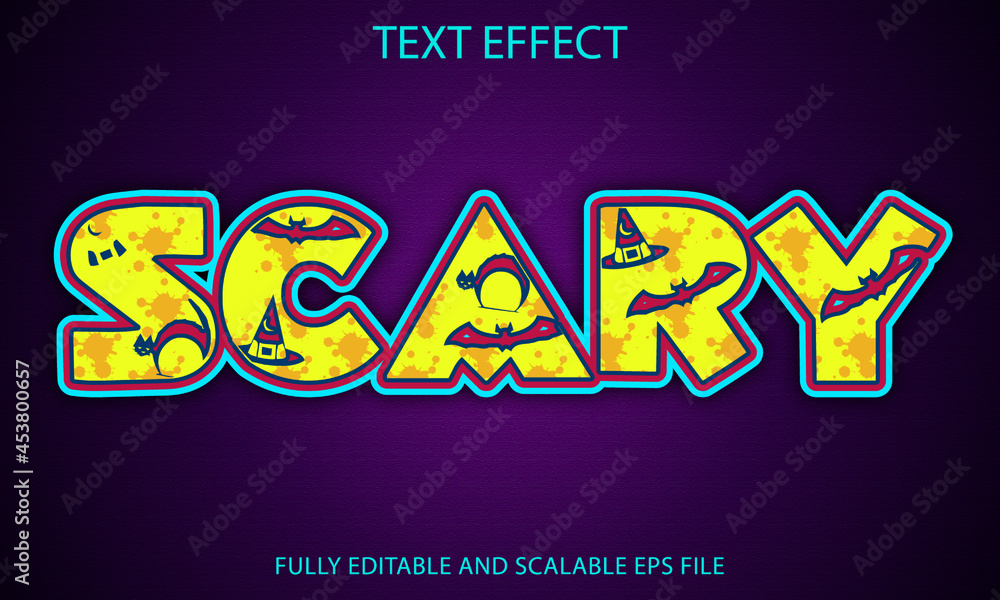 scary text effect, Halloween text effect, scary text effect, ghost text ...