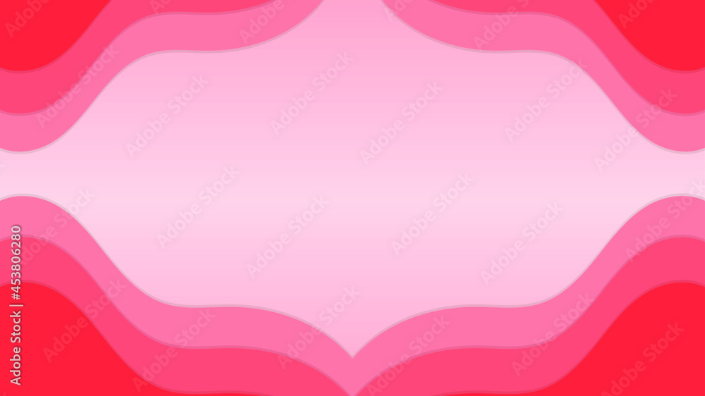 Red gradient papercut background pastel red colors with shiny effect ...